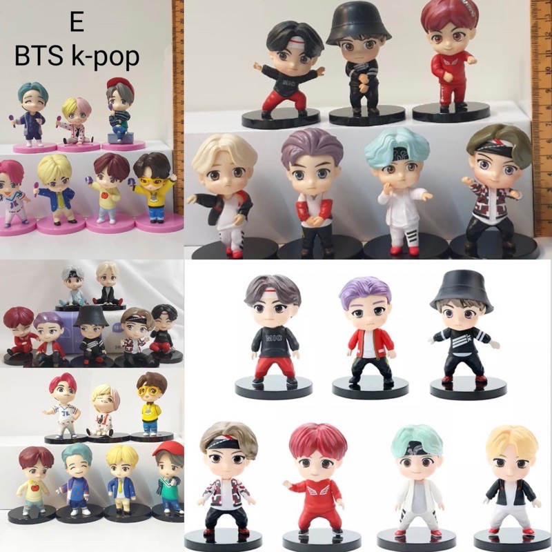 Jual BTS KPOP Action Figure Set isi 7 | Shopee Indonesia