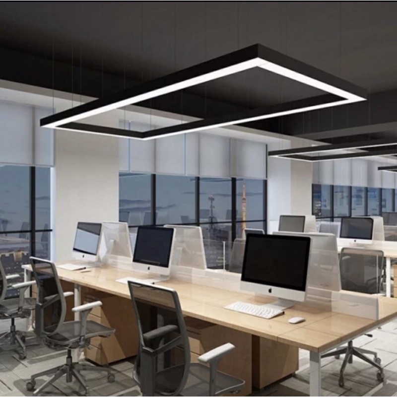 Jual LAMPU BALOK LED 28W Kantor Office PLAFON GANTUNG TL LED | Shopee ...