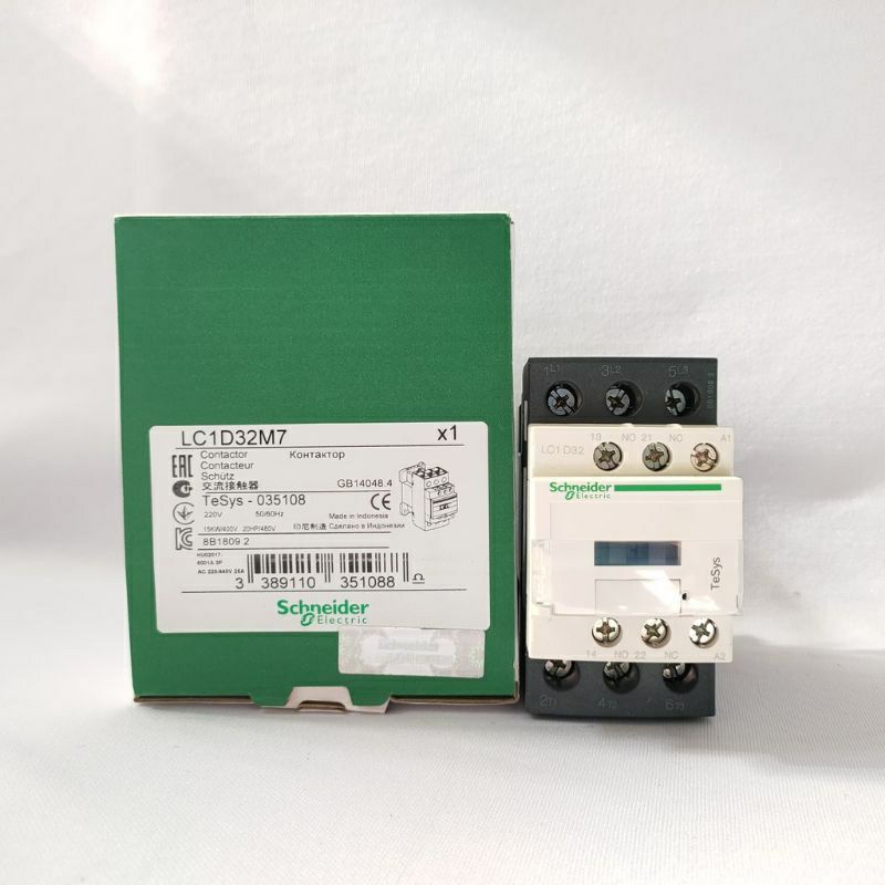 Jual contactor Schneider Electric ORIGINAL kode : LC1D32M7 | Shopee Indonesia