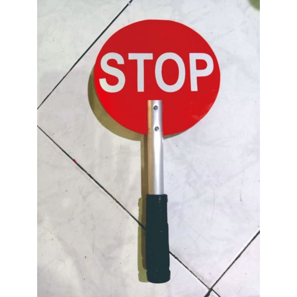 Jual TONGKAT STOP/ RAMBU STOP KECIL 20cm HANDGRIP 11cm. *Tanpa list ...