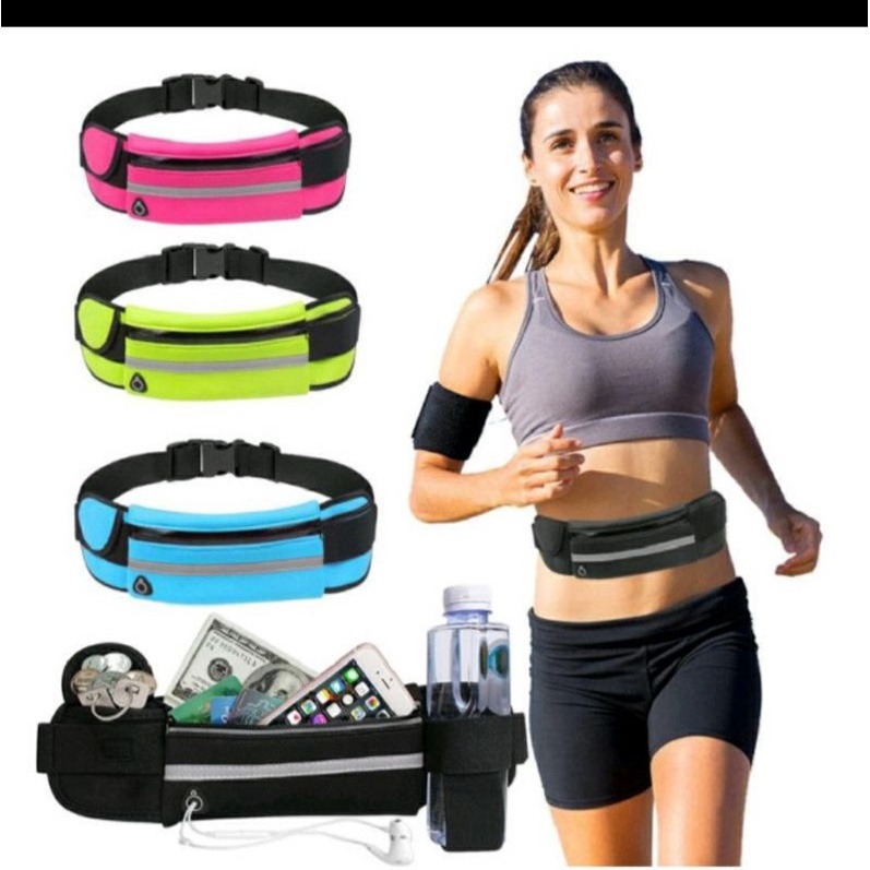 Jual Running Belt / Tas Lari Tas Ikat Pinggang Lari Tas Olah Raga ...
