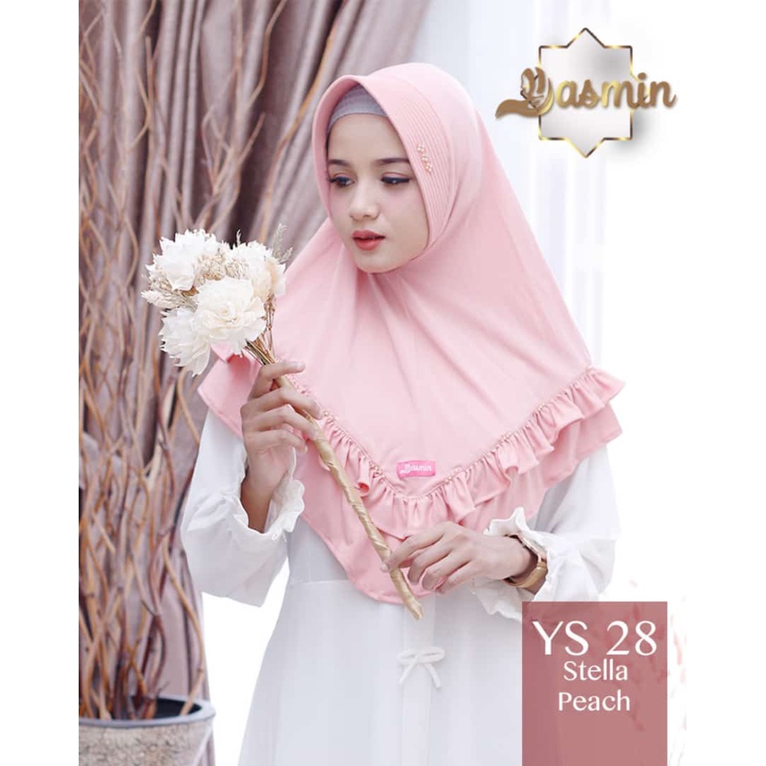 Jual Jilbab Instant Hana Ruffle Yasmin Hijab Ys 28 Hijab instan ...
