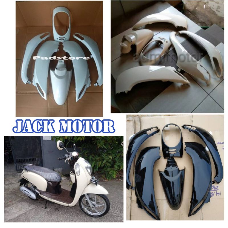 Jual COVER FULL BODY HALUS MOTOR HONDA SCOOPY Fi 2013-2014-2015-2016 ...