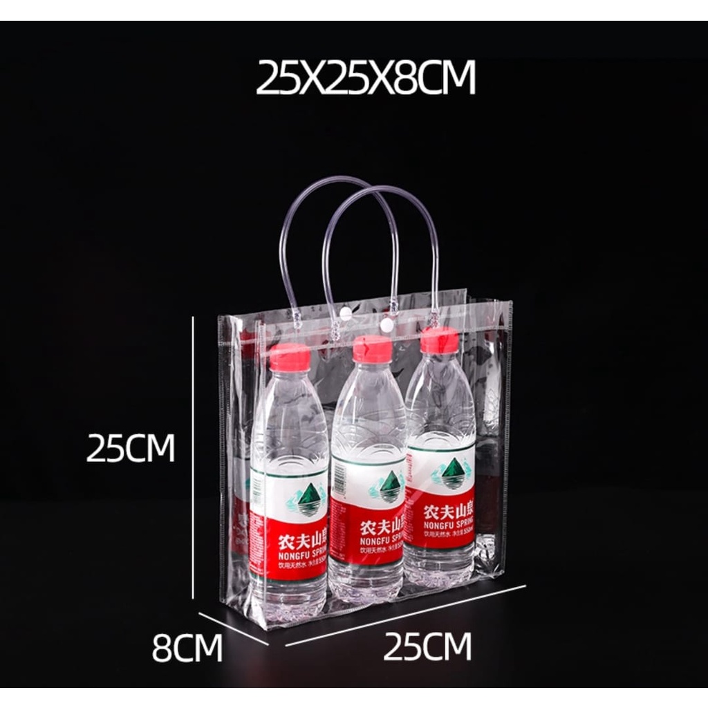 Jual BM M01C TAS TRANSPARAN TEBAL PREMIUM | SHOPPING BAG | TOTE BAG ...