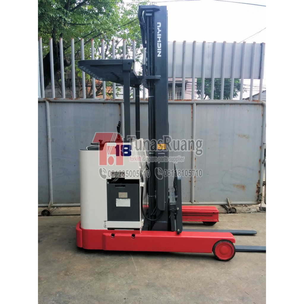 Jual Forklift Nichiyu Elektrik Ketingian 6 Meter Mast Reach Truck ...