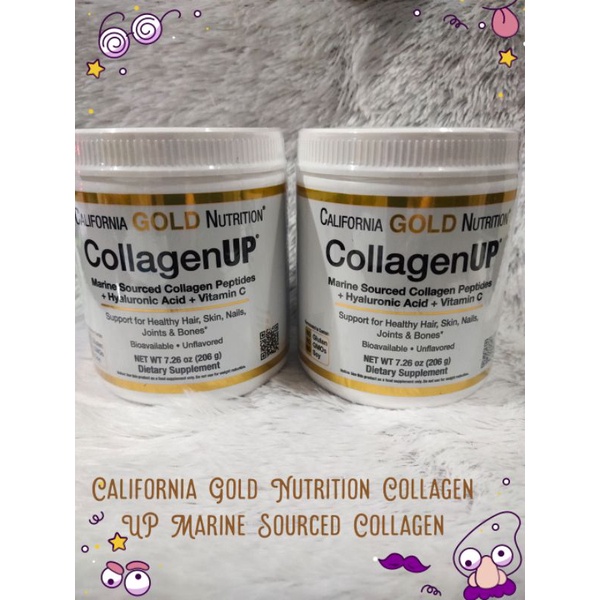 Jual California Gold Nutrition Collagen UP Marine Sourced Collagen ...