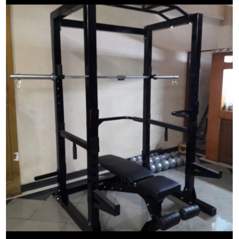 Jual Alat Fitnes Power Rack Multifungsi | Shopee Indonesia