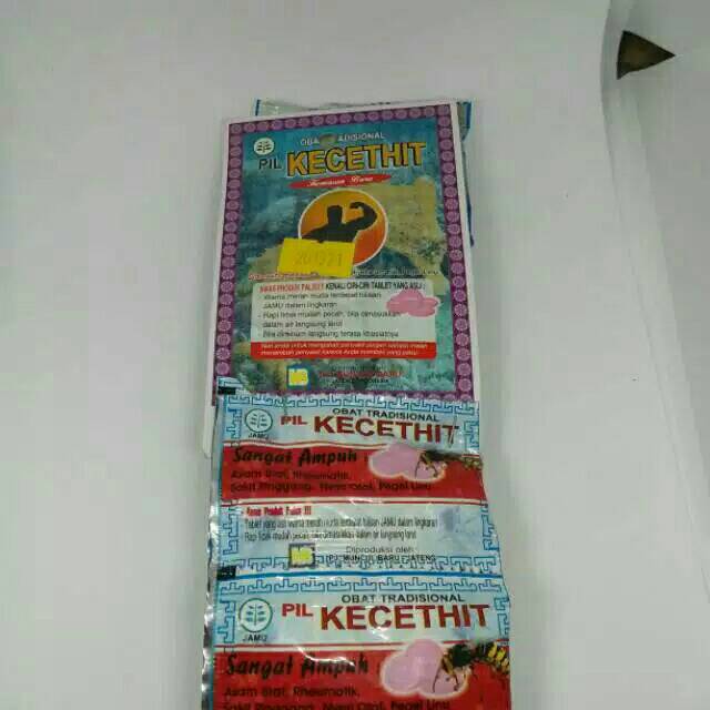 Jual Pil kecetit original isi 12 sachet | Shopee Indonesia