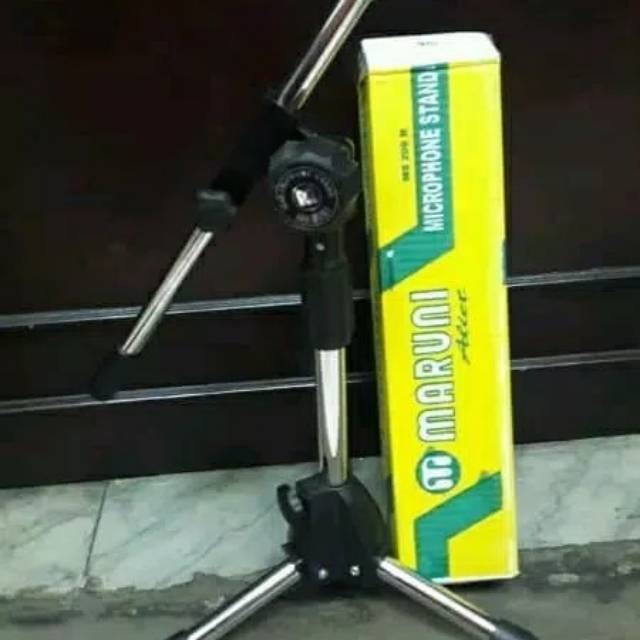 Stand mic pendek merk marunil | Shopee Indonesia