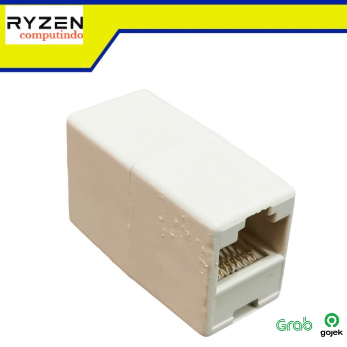 Jual Barel rj45 / sambungan kabel lan / sambungan lan/ conector kabel ...