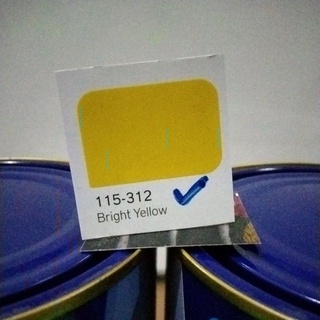 Jual Ftalit 312 Bright Yellow / Cat Kayu & Besi 1Ltr | Shopee Indonesia