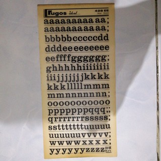 Jual rugos huruf 36pt 10mm | Shopee Indonesia