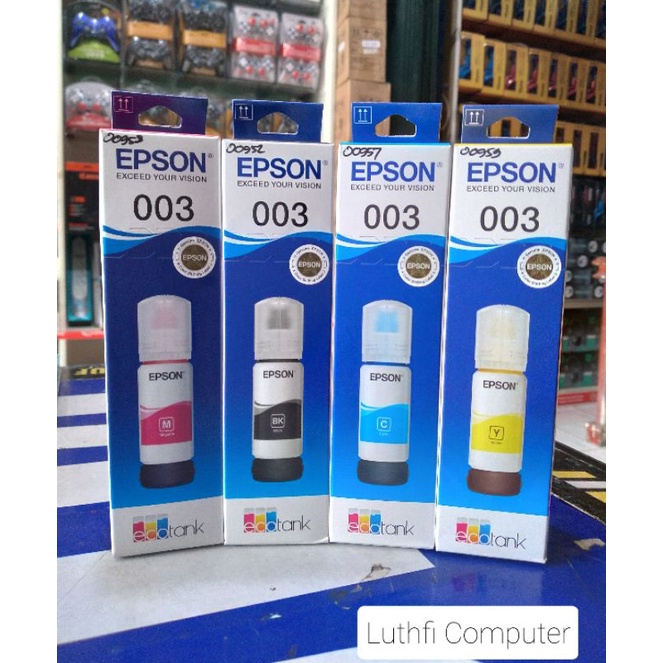 Jual TINTA EPSON 003 ORIGINAL | Shopee Indonesia