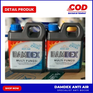 Jual Damdex 1 Liter Anti Bocor Multifungsi Pelapis Cor Beton Kolam Ikan ...