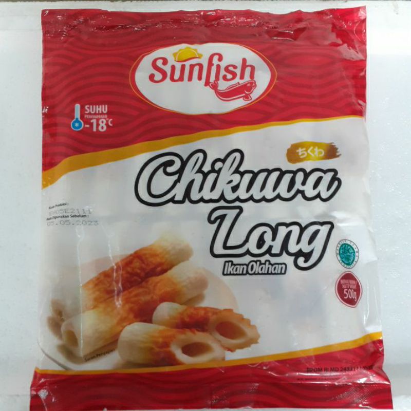 Jual Sunfish Chikuwa Long 500 gram Indonesia|Shopee Indonesia
