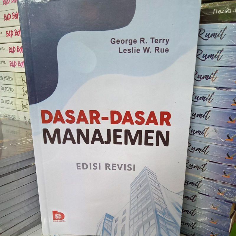 Jual DASAR-DASAR MANAJEMEN By GEORGE R. TERRY | Shopee Indonesia