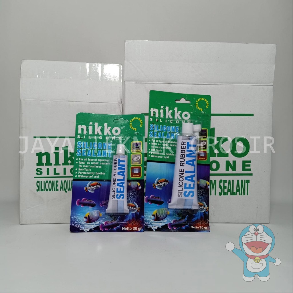 Jual Lem / Silicone Sealant Nikko 30gram & 70gram | Shopee Indonesia
