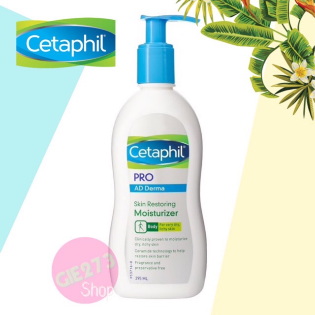 Jual CETAPHIL PRO AD Derma / Restoraderm Skin Restoring Body ...