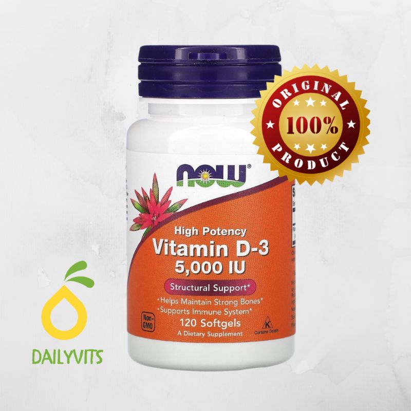 Jual Now D3 5000 IU isi 120 (pesanan) | Shopee Indonesia