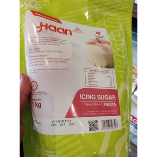 Jual Haan Fiesta Icing Sugar Gula Tebu Asli 1 Kg Indonesia|Shopee Indonesia