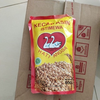 Jual kecap asin cap angsa Refill 600ml | Shopee Indonesia