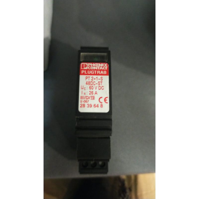 Jual Surge Arrester DC Phoenix PLUGTRAB 48DC-ST | Shopee Indonesia