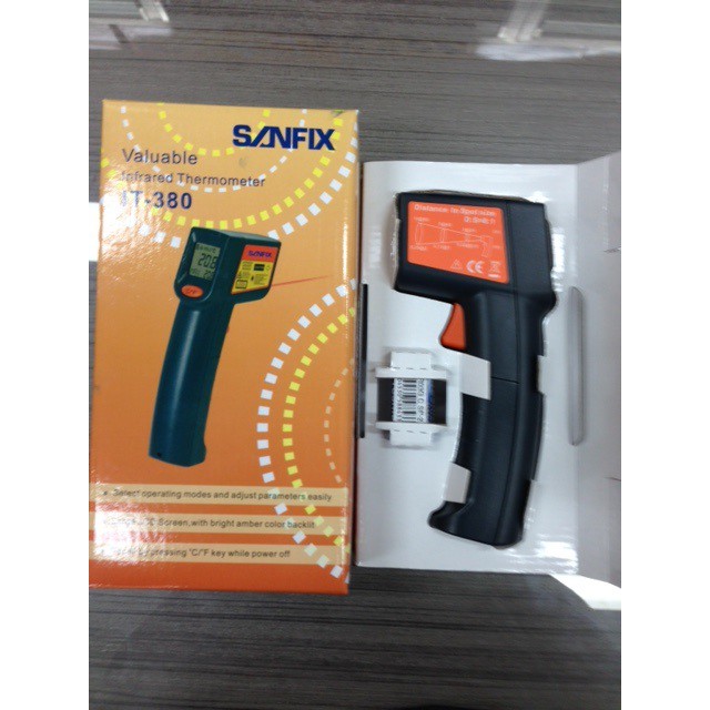 Jual Sanfix IT 380 Thermometer Infrared | Shopee Indonesia