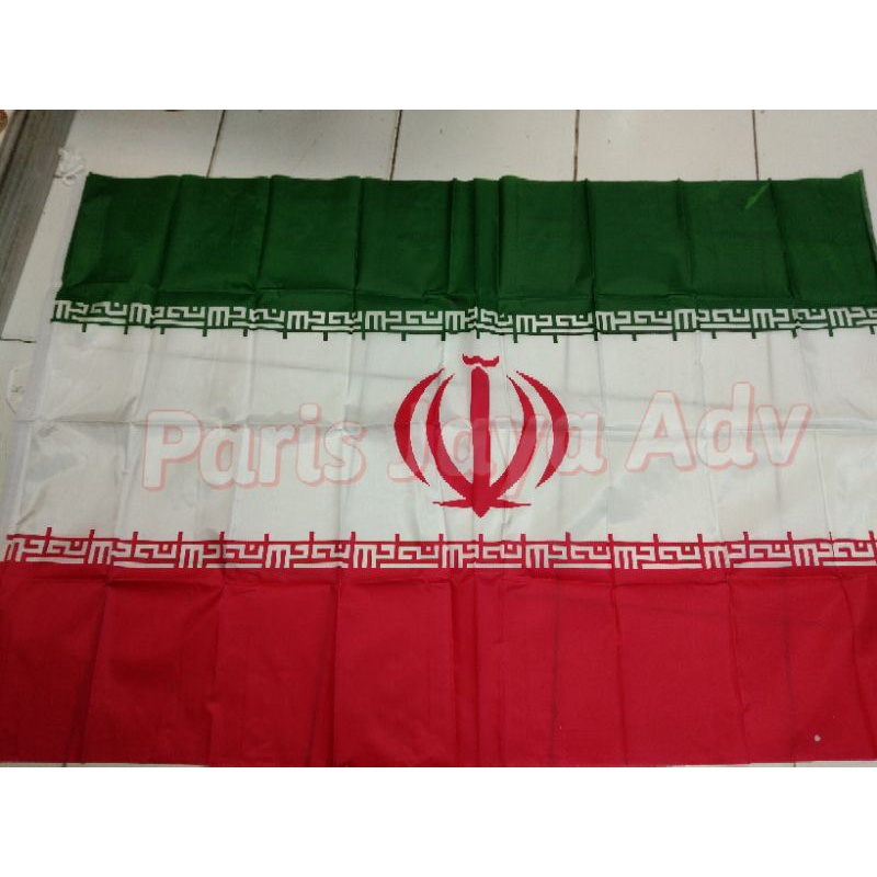 Jual bendera negara Iran ukuran 90x135 | Shopee Indonesia