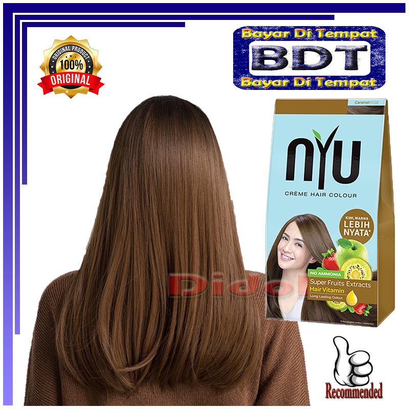 Jual Pewarna Rambut Penutup Uban Semir Rambut Murah Asli Nyu Kemasan ...