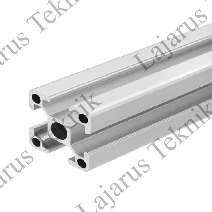 Jual Aluminium Profile 2020 T-Slot Silver / V-Slot Silver / Hitam - 6 Meter | Shopee Indonesia