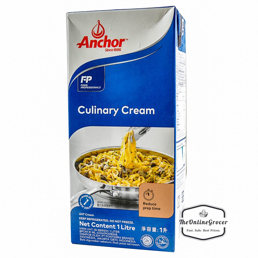 Jual Anchor Cooking Cream - Culinary Cream 1L | Shopee Indonesia