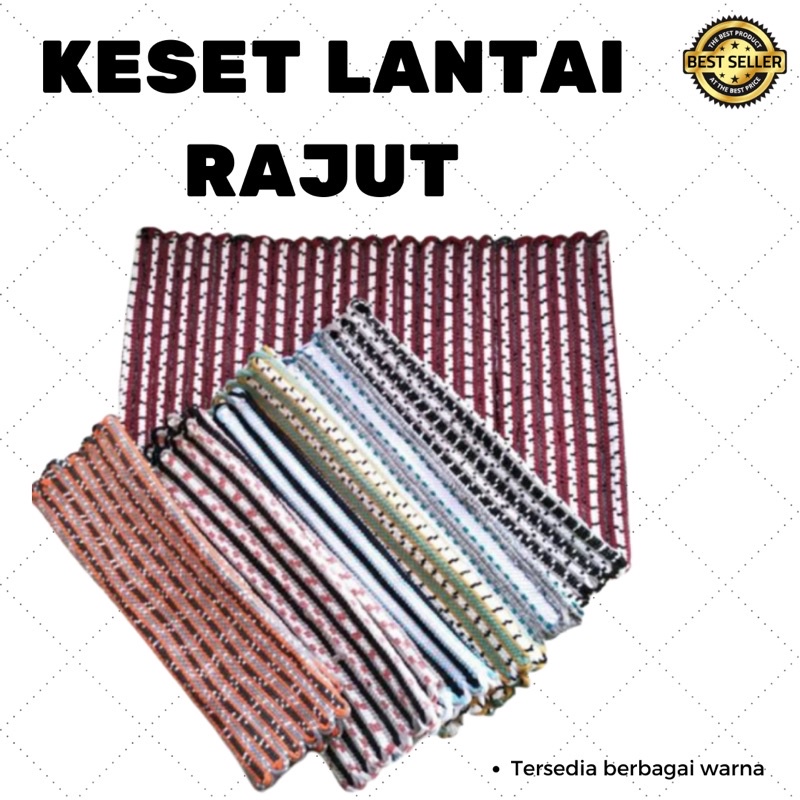 Jual Keset Kaki Tenun Keset Tenun Kesed Kaki Keset Rajut Keset Kamar ...