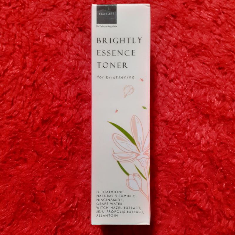 Jual Scarlett brightly essence toner 100 ml | Shopee Indonesia