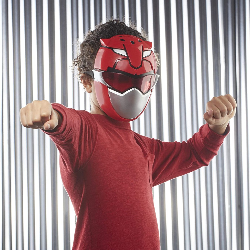 Hasbro Power Rangers Beast Morphers Red Ranger Mask Topeng Anak ...
