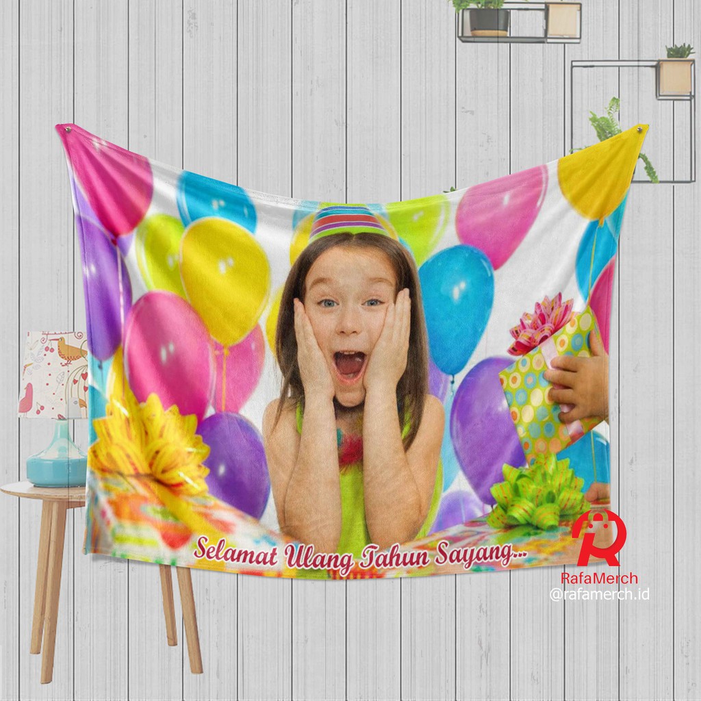 Jual Selimut foto anak | Selimut Custom - Bisa di tambah NAMA dan ...