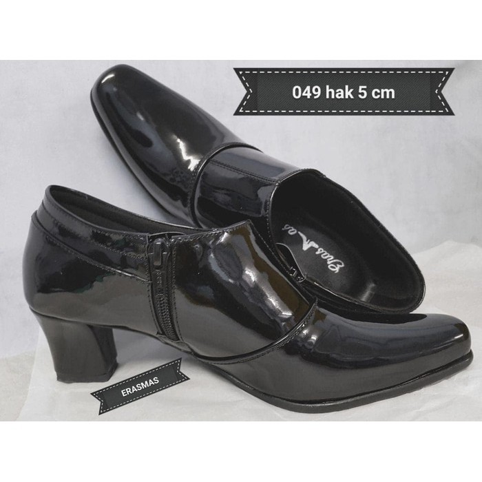 Jual SEPATU SEMIBOOTS KERJA/POLWAN/PNS | Shopee Indonesia