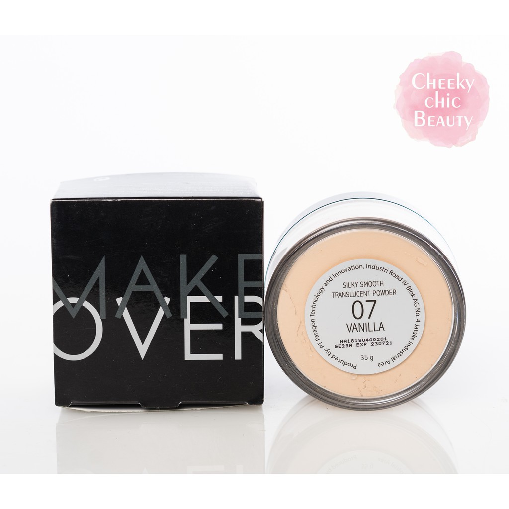 Make Over Silky Smooth Translucent Powder 35g | Shopee Indonesia