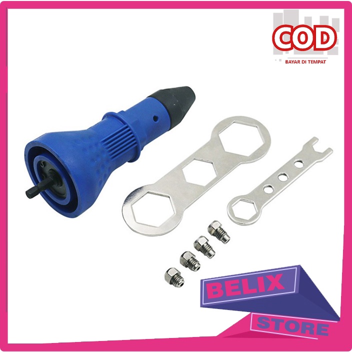 Jual Adaptor Tang Rivet Alat Perkakas Tukang Paku Ripet Adapter Mesin ...