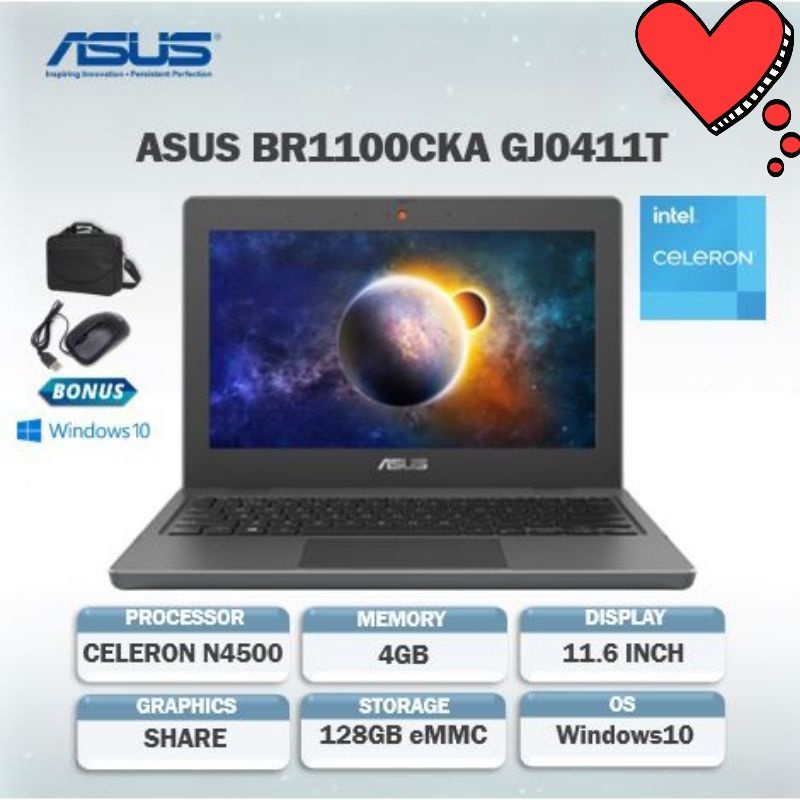 Jual ASUS BR1100CKA INTEL N4500 4GB/128GB | Shopee Indonesia