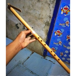 Jual suling bambu 50cm 6 lubang +1 suling sunda seruling sunda seruling ...