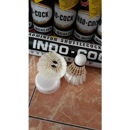 Jual Shuttlecock INDOCOCK Cock Badminton Kok Bulu Tangkis | Shopee ...