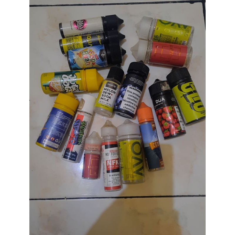 Jual Botol bekas liquid vapor (vape) | Shopee Indonesia