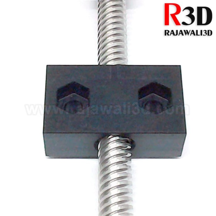 Jual Openbuilds V-Slot Acme Nut Block POM Delrin for Lead Screw 8mm T8 ...