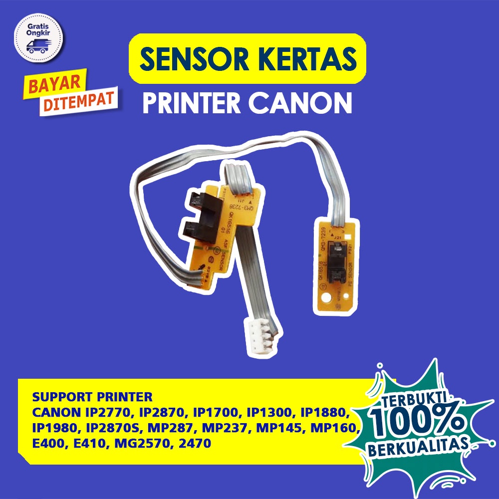 Jual Sensor Kertas Canon mp287 Ip2770 Mp258 Satu Set Garansi | Shopee ...