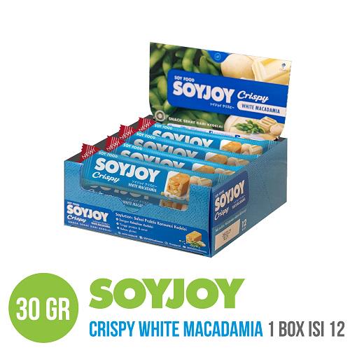 Soyjoy Crispy White Macadamia 30g x 12 Bars | Shopee Indonesia
