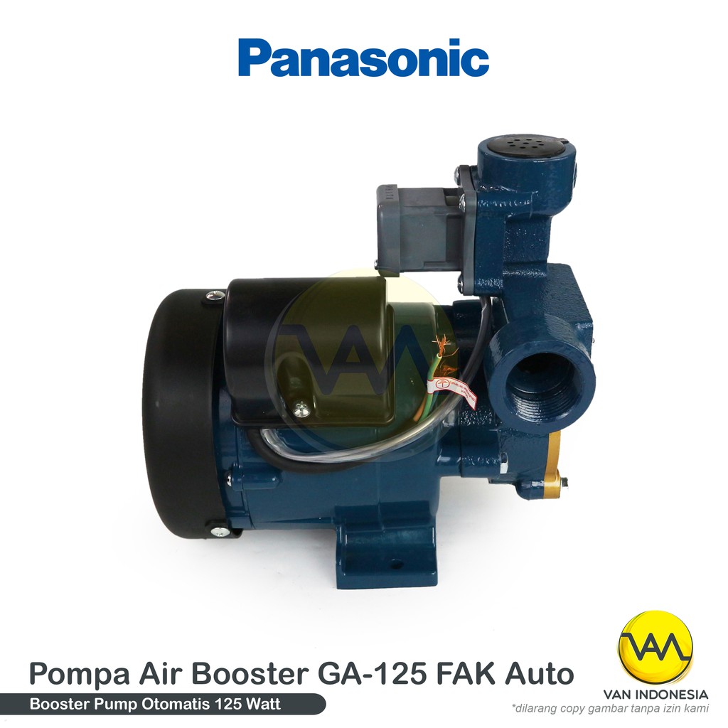 Jual Pompa Air / Booster Pump Panasonic GA 125FAK Auto Booster | Shopee ...