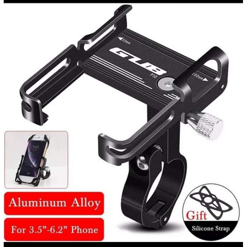 Jual GUB P10 HOLDER PHONE / breket holder HP / HANDPHONE / GPS motor ...