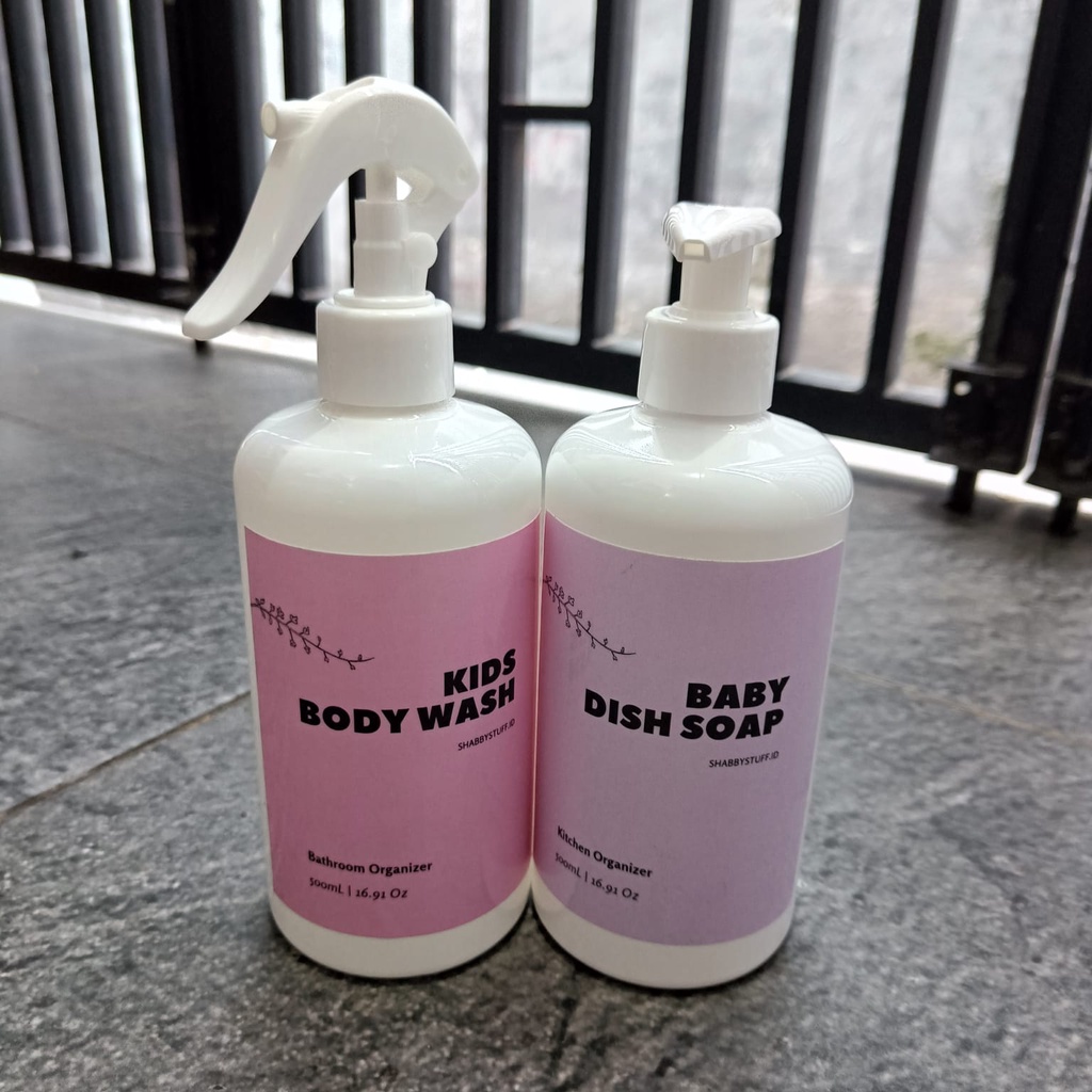 Jual Refill Bottle Botol Pump Pastel Ungu Shabbystuff Minimalis ...