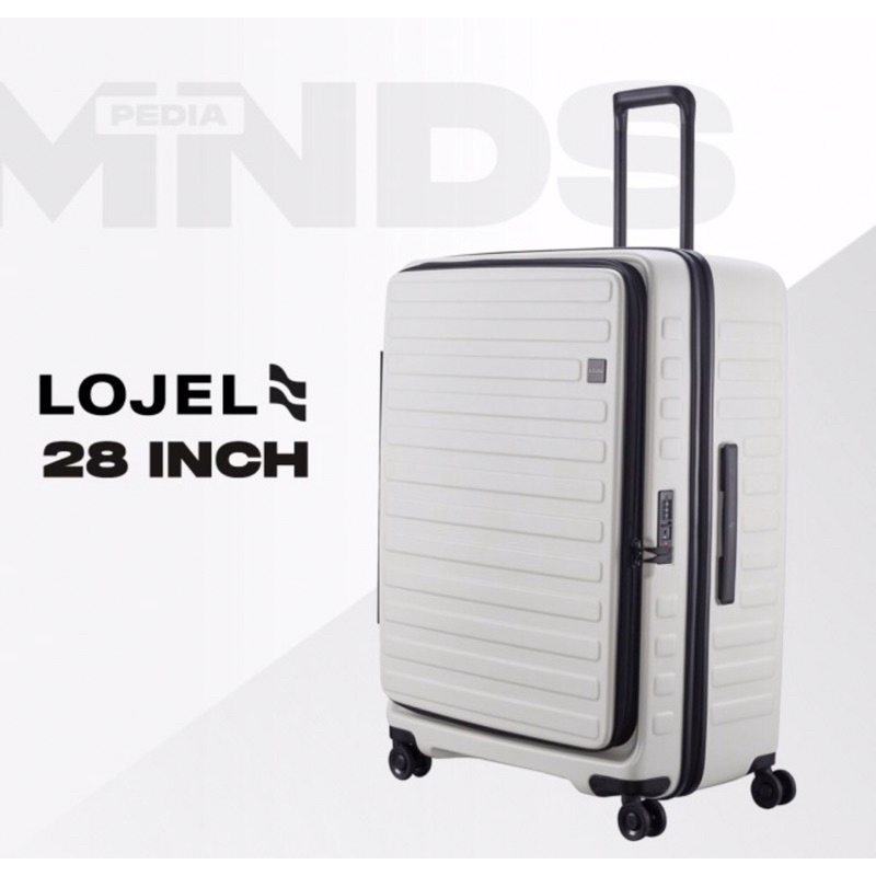Jual Koper 28 Inch Lojel Cubo Large Bagasi Buka depan Anti Theft ...