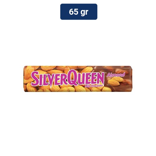Jual Silverqueen Cokelat Almond 65 gr | Shopee Indonesia